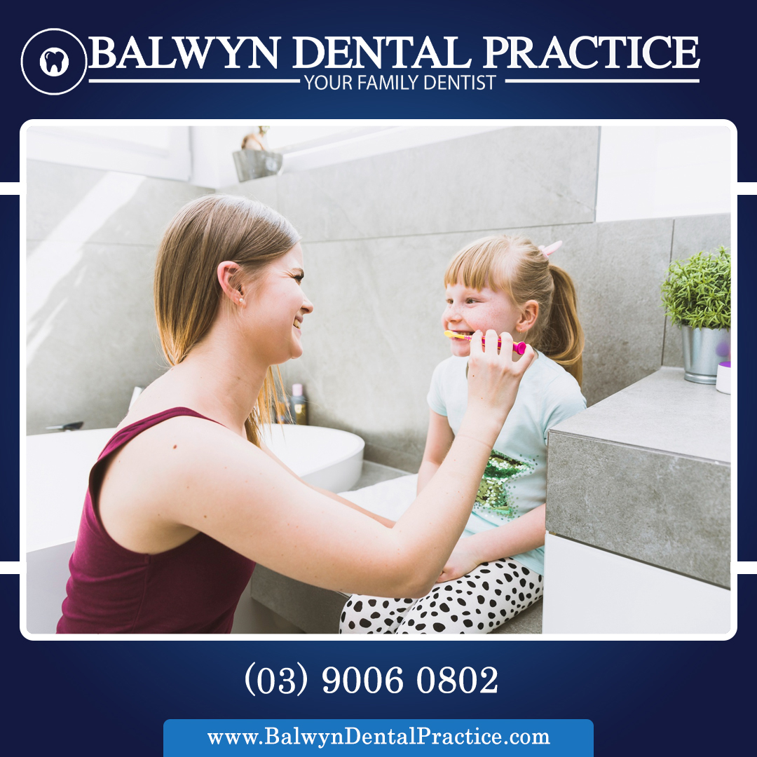 Brushing Toddler Teeth - Balwyn Dental Practice